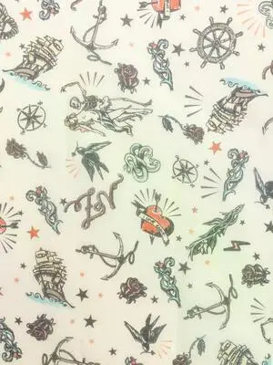 Zadig&Voltaire Kerry Tattoo Scarf 135
