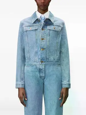 Thom Browne Shrunken Selvedge Denim Jacket