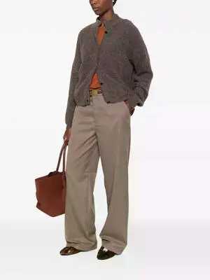 GESTUZ Alpha Button-up Cardigan - Brown