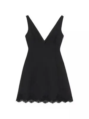 Valentino Garavani Crepe Couture Short Dress - Black