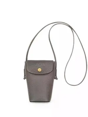 Longchamp Pure Textured-leather Mini Bag