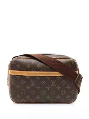 LOUIS VUITTON Reporter Pm Monogram Shoulder Bag - Brown
