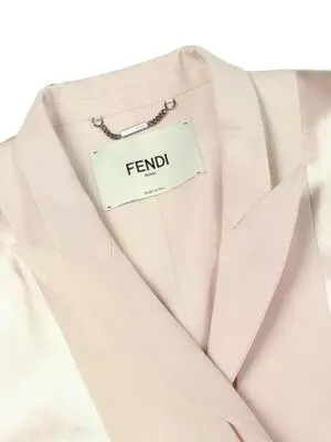 Fendi Cropped Tailored Blazer