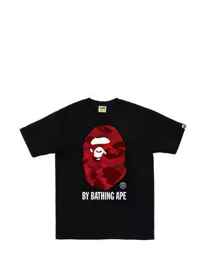 A BATHING APE Logo-print T-shirt - Black
