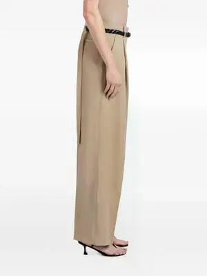 Proenza Schouler Halima Pants In Wool Gabardine