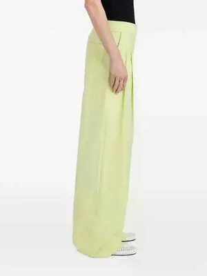 Proenza Schouler White Label Coralie Poplin Trousers - Yellow