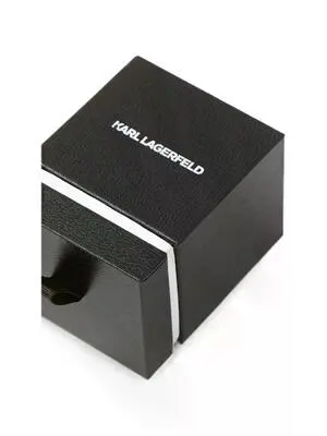 Karl Lagerfeld Faux-pearl Open-band Ring