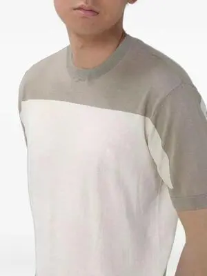 Emporio Armani Two-tone Short-sleeve T-shirt
