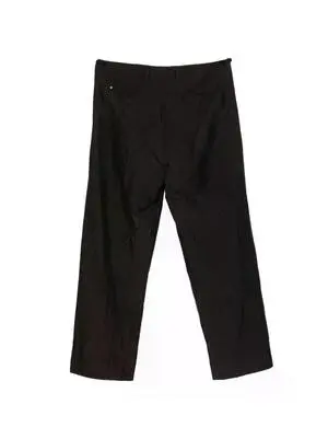 MA+ Reversible Pleated Trousers - Brown