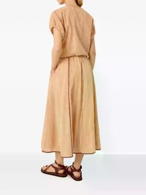 MARIE OLIVER Dania Embroidered Maxi Skirt