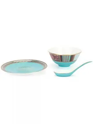 Shanghai Tang Mongolian Nomad Print Tableware Set