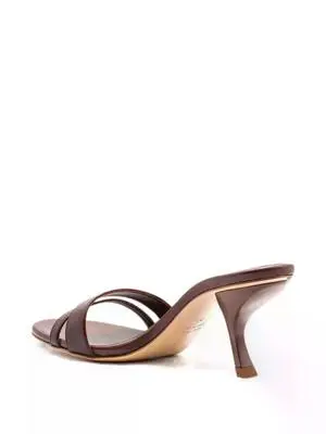 GIABORGHINI Double-strap Square-toe Sandals