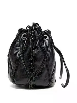 DIESEL® Charm-d Diamond-quilted Bucket Bag