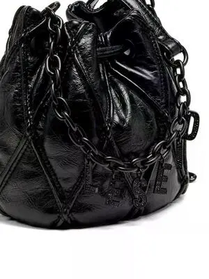 DIESEL® Charm-d Diamond-quilted Bucket Bag