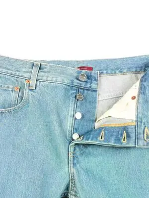 Gucci 2010s Button-fly Cotton Trousers