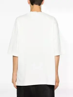 Palm Angels Graphic-print Rhinestone-embellished T-shirt
