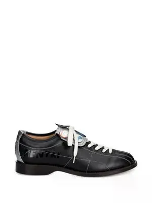 Kenzo Embellished Leather Derby Shoes