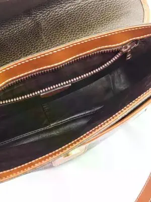 Celine 2000s Gancini Flip-lock Crossbody Bag