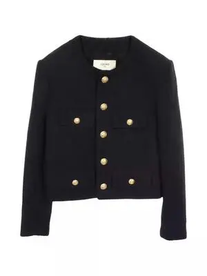 Celine Button-up Jacket - Black