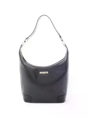Gucci 2000s Leather Tote Bag - Black