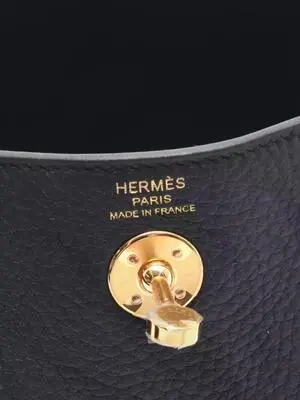 Hermès Mini Lindy Tote Bag - Black