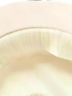 Hermès Off-white Button Detail Hat