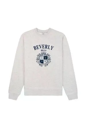 SPORTY & RICH Crewneck Sweatshirt - Grey