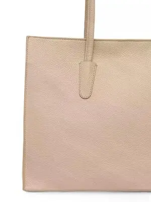 COCCINELLE Grained Leather Tote Bag