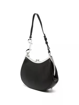 VIVIENNE WESTWOOD Charm Embellished Leather Shoulder Bag