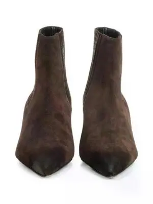 Attico Cheope Pointed-toe Ankle Boots