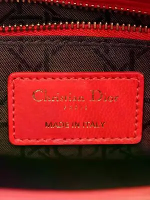 Dior Lady Two-way Leather Handbag