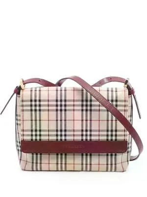 Burberry Nova Check Shoulder Bag - Neutrals
