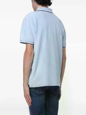 Woolrich Monterey Piqué-cotton Polo Shirt - Blue