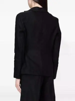 COLMAR Wrap-tie Linen Blazer