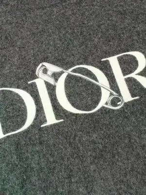 Dior Logo-embroidered Wool Sweater