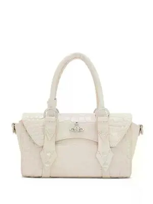 VIVIENNE WESTWOOD Bettina Mini Two-way Handbag - Neutrals