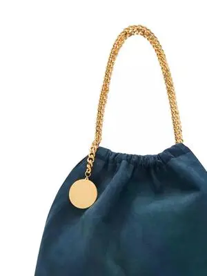Stella McCartney Falabella Chain-link Drawstring Shoulder Bag