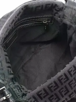 Fendi Zucchino Mamma Baguette Shoulder Bag