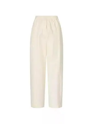 STUDIO TOMBOY Elasticated Waist Tapered Trousers - Neutrals
