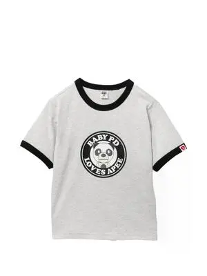 AAPE BY *A BATHING APE Contrast Trim Graphic T-shirt
