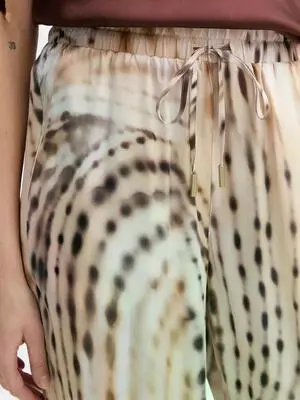 Guess Abstract Print Drawstring Trousers