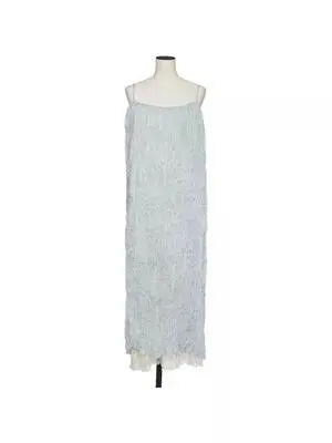 MULLER OF YOSHIOKUBO Textured Layered-hem Midi Dress