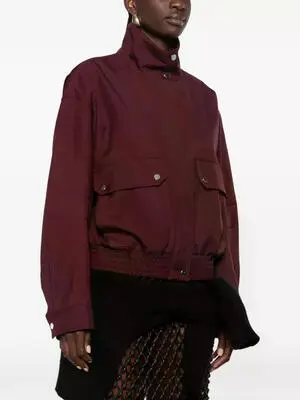 Proenza Schouler Aviva Elasticated-waist Bomber Jacket
