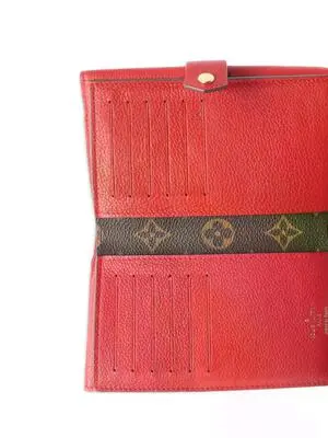 LOUIS VUITTON 2015 Monogram Pallas Wallet - Brown