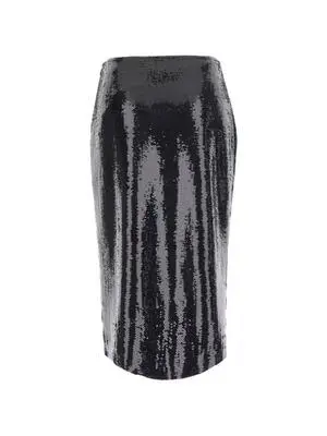 TOM FORD Sequin Embellished Pencil Skirt - Blue