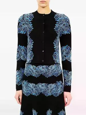 Ulla Johnson Carina Jacquard-knit Cardigan