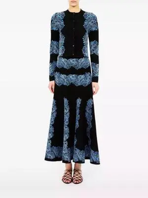 Ulla Johnson Carina Jacquard-knit Cardigan