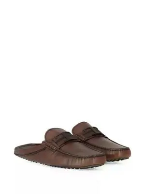 TOD'S T Timeless Leather Loafers