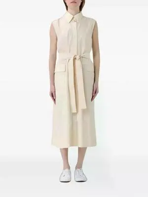 COLMAR Belted Sleeveless Dress