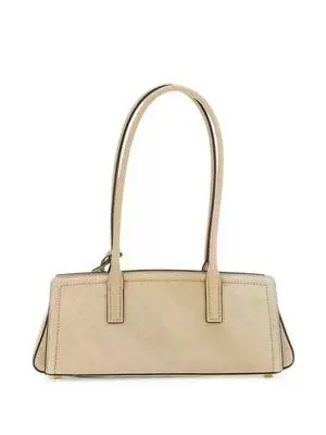 Michael Kors Logo-plaque Suede Tote Bag